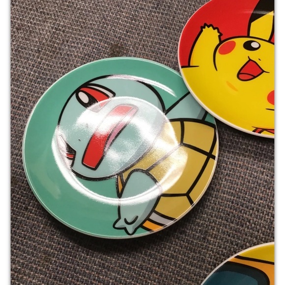 Pokemon | Dining | New In Box Pokmon Plates Rare Pikachu Collectors 20 ...